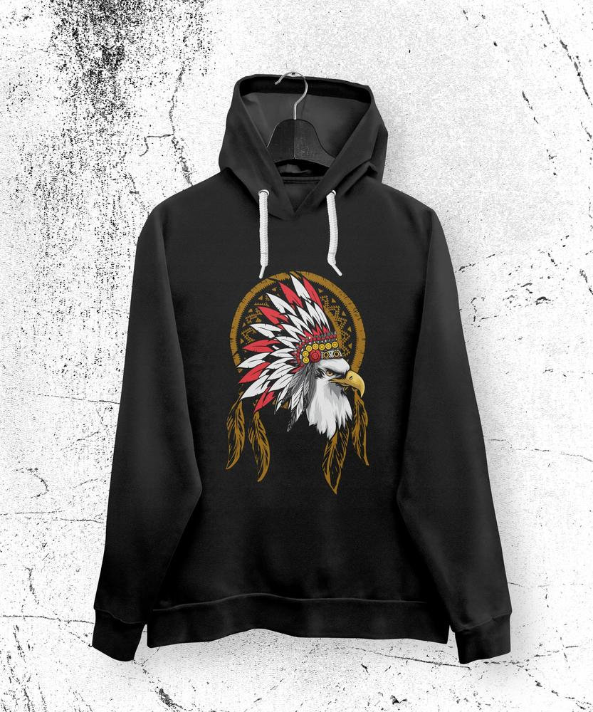 American Bald Eagle Spirit Animal Totem Shirt, Dreamcatcher, Native ...