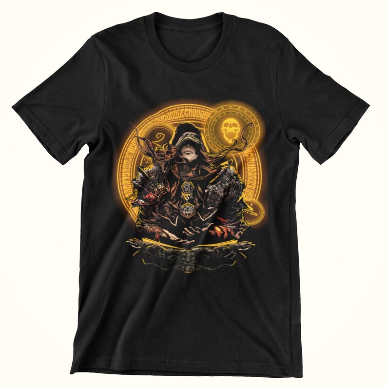 Dungeons RPG Game Master Graphic T-shirt DND Shirt D20 - Etsy