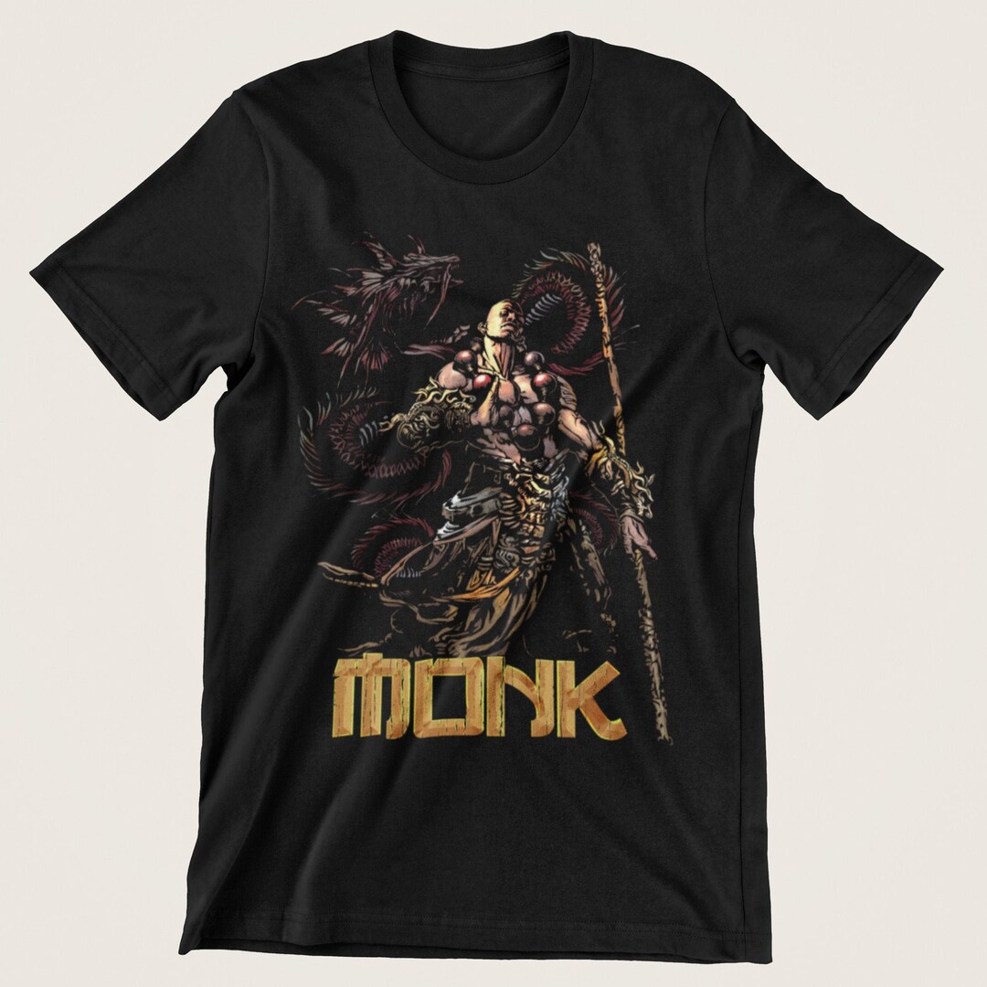 Monk Dnd Fantasy Class D20, Dungeons RPG Tabletop Roleplaying Dragons ...