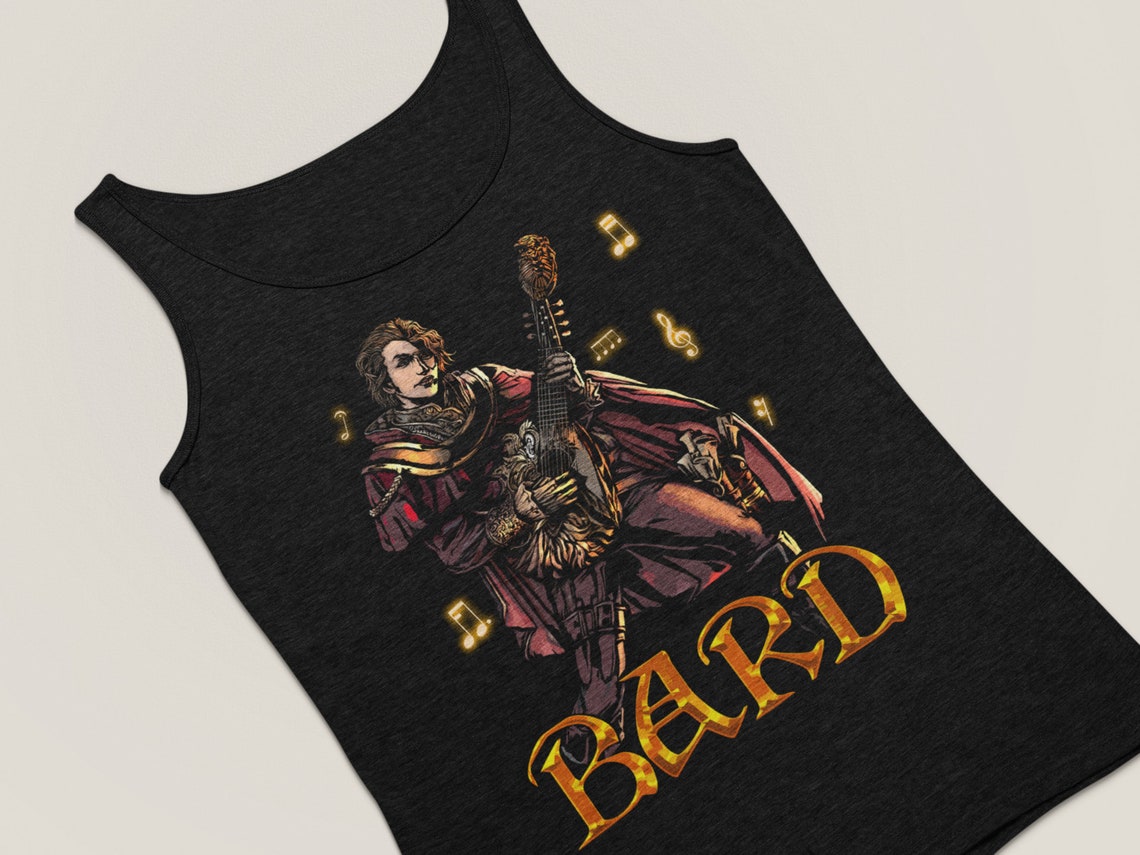 Elven Bard Dungeons Fantasy Shirt / Dnd Roleplaying Tabletop - Etsy
