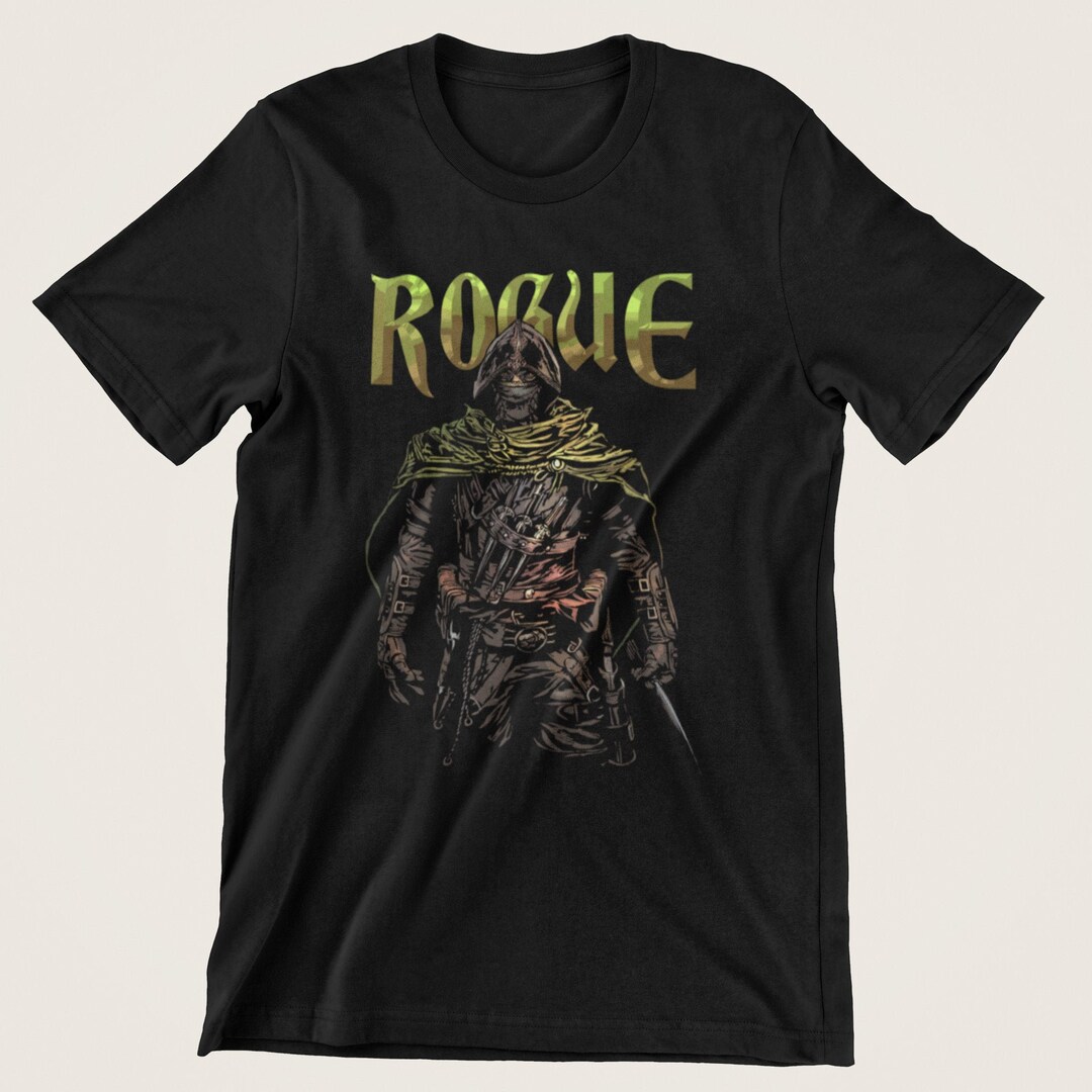 Rogue Dungeons Fantasy Shirt / Dnd Roleplaying Tabletop Gaming / D20 ...