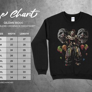 Creepy Clown T-shirt, Gothic Occult Tee, Horror Dark Art Shirt ...