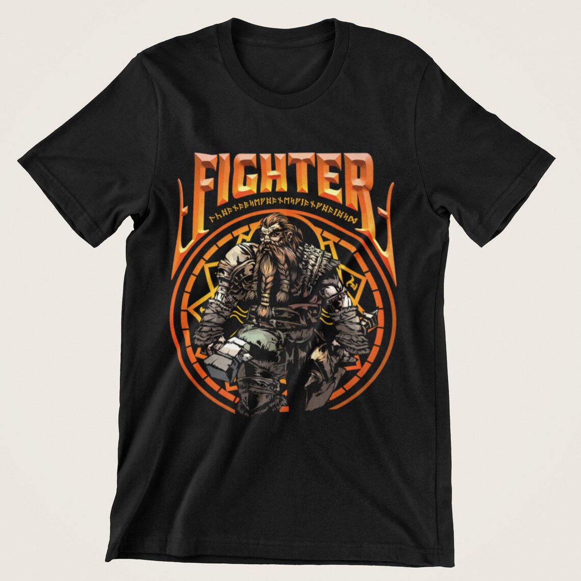 Dwarven Fighter Dungeons Fantasy Shirt / Dnd Roleplaying - Etsy