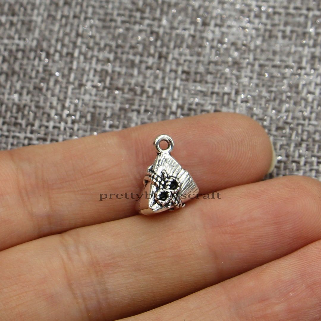 15pcs 3D Sticky Rice Dumpling Charms Pendants Chinese Traditional Food ...
