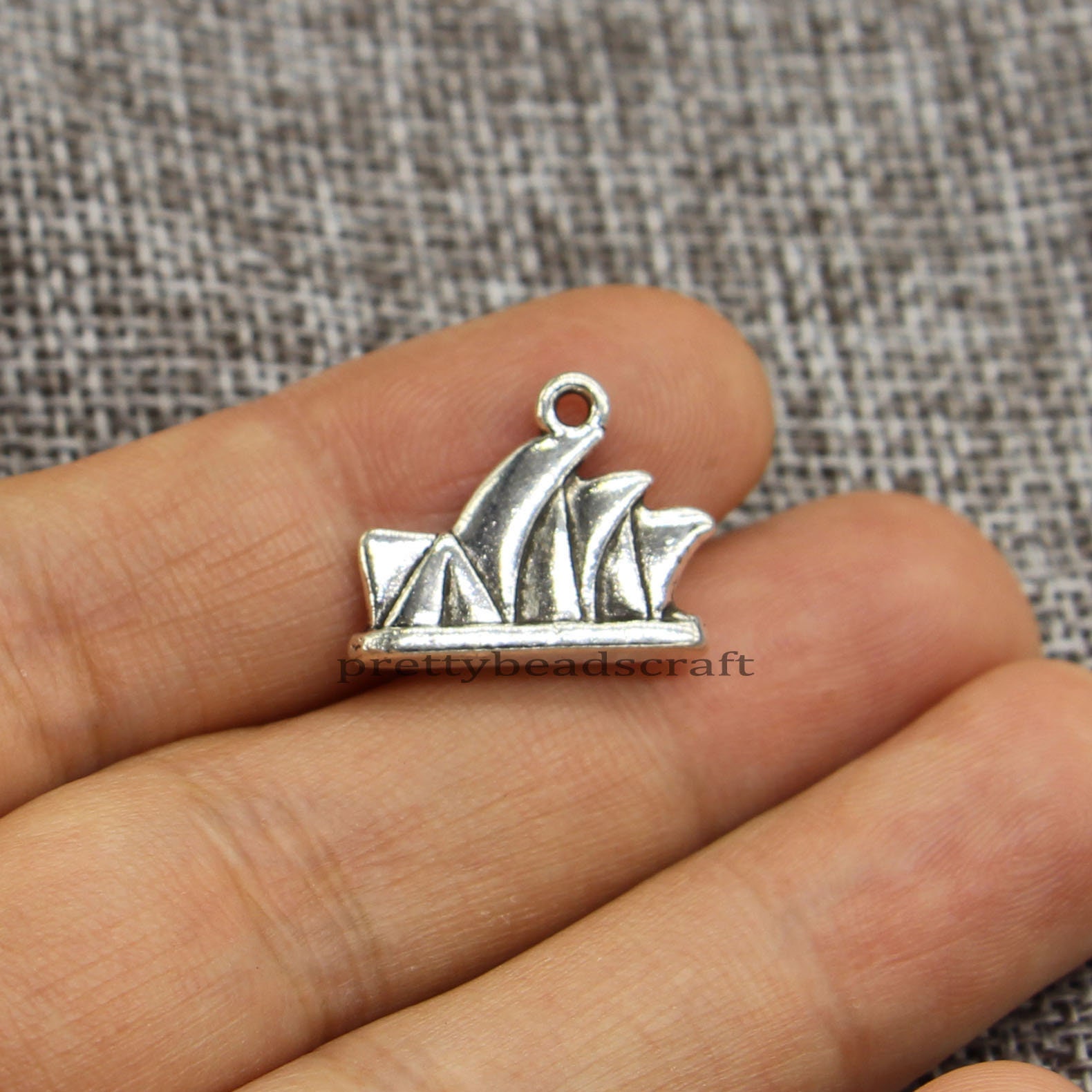 20 Sydney Opera House Charm Pendants Sydney Landmark Charms Antique ...