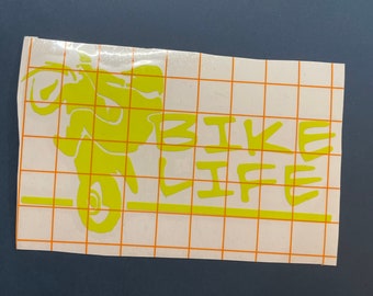 Bike Life Decal | Etsy