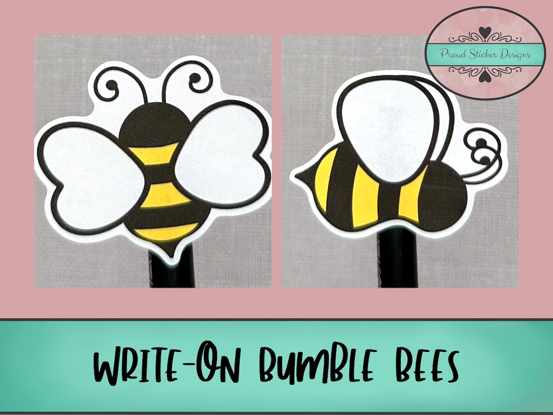 Write-on Bumble Bees and Date Covers - Etsy