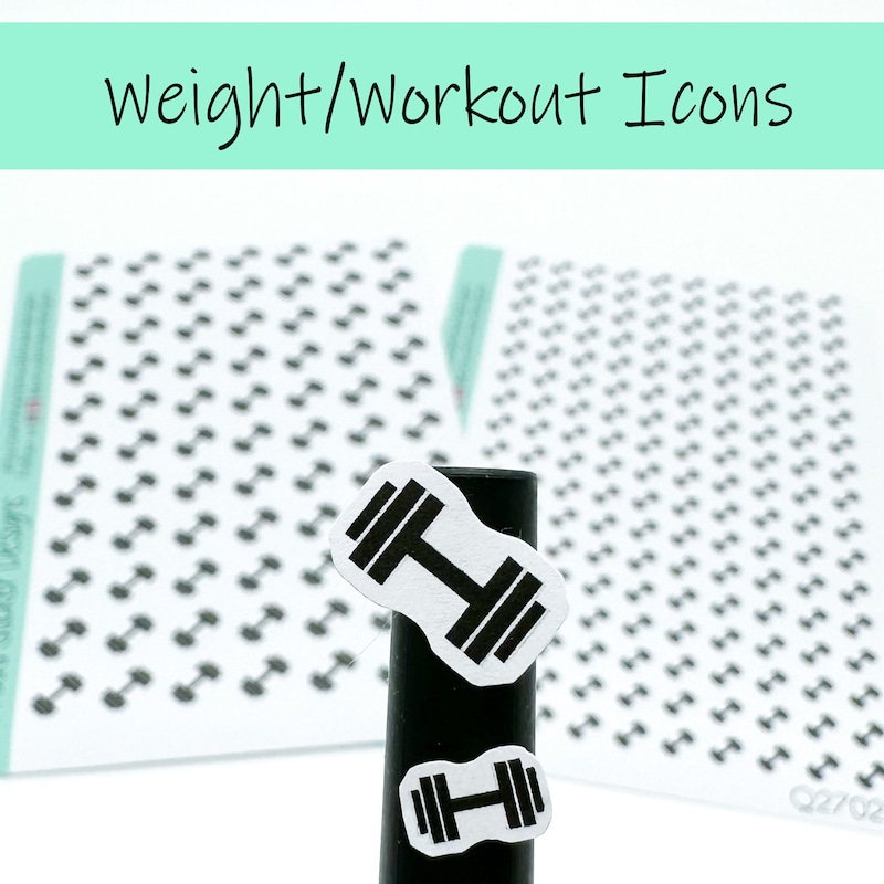 Workout Stickers - Etsy
