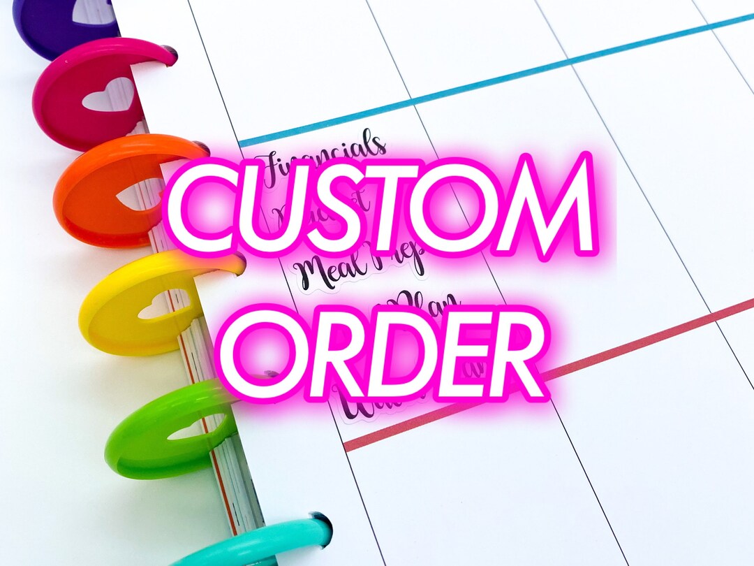 Custom Order - Etsy