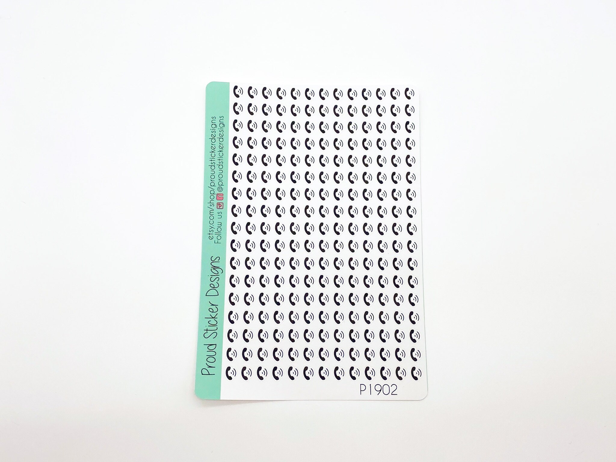 Phone Call Stickers | Etsy