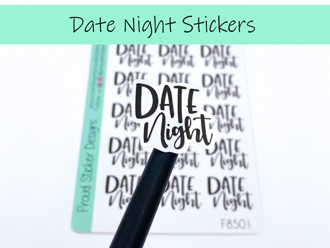 Date Night Stickers - Etsy