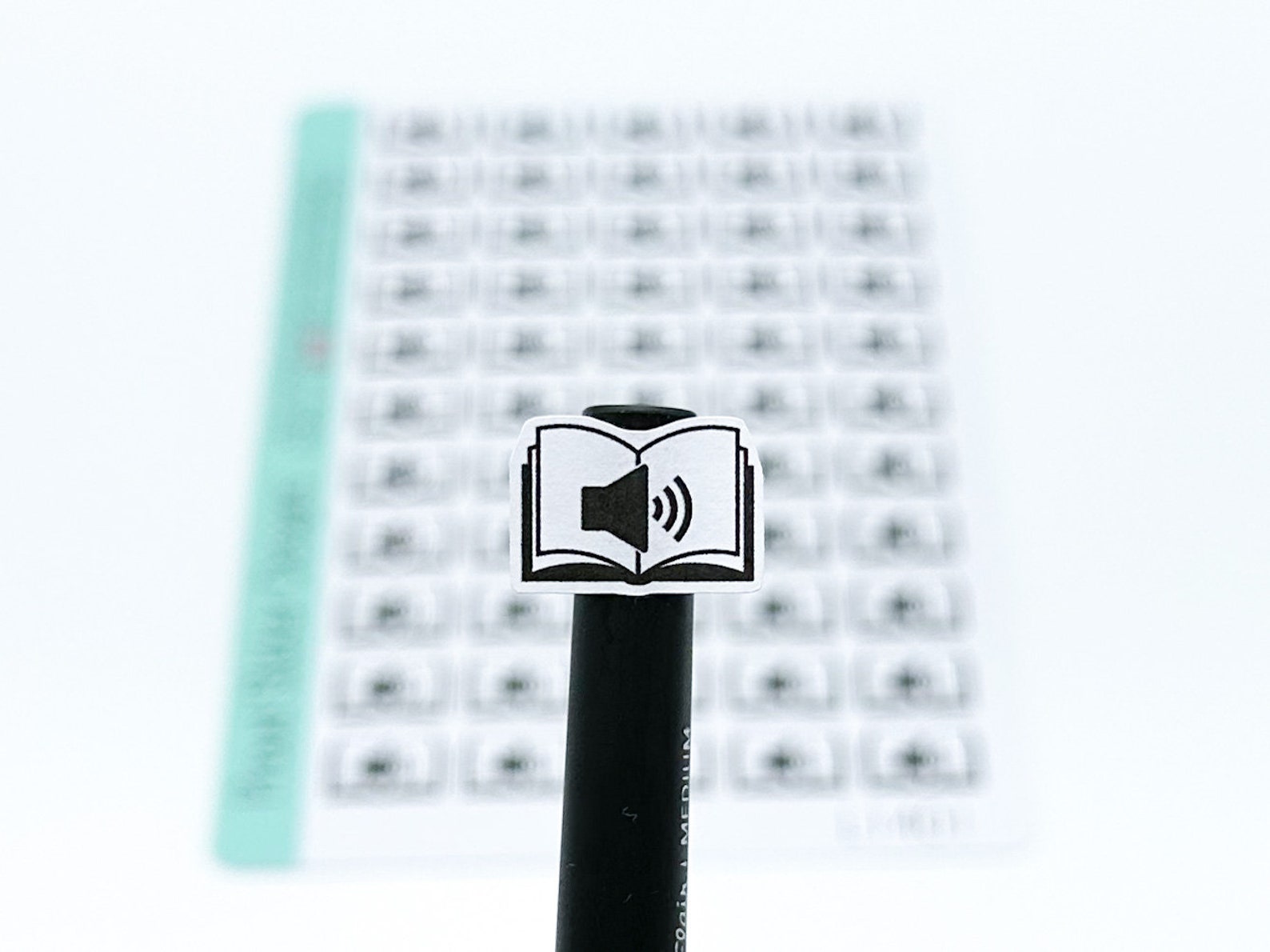 Audio Book Icon Stickers - Etsy