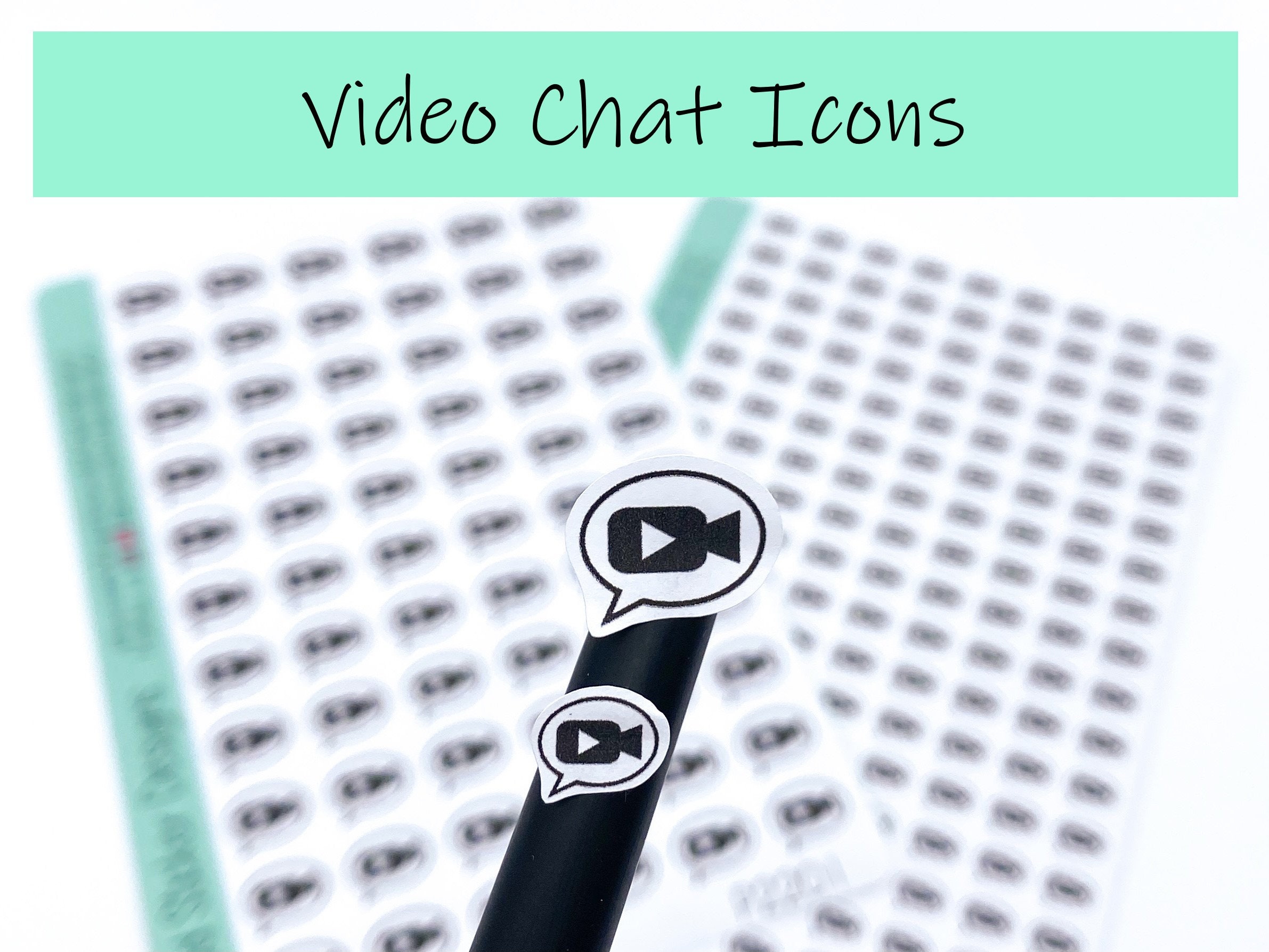 Paper & Party Supplies Stickers Video Call Stickers etna.com.pe