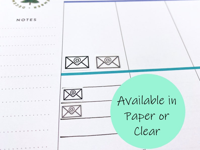 Email Icon Stickers - Etsy