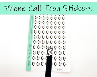 Phone Call Stickers - Etsy