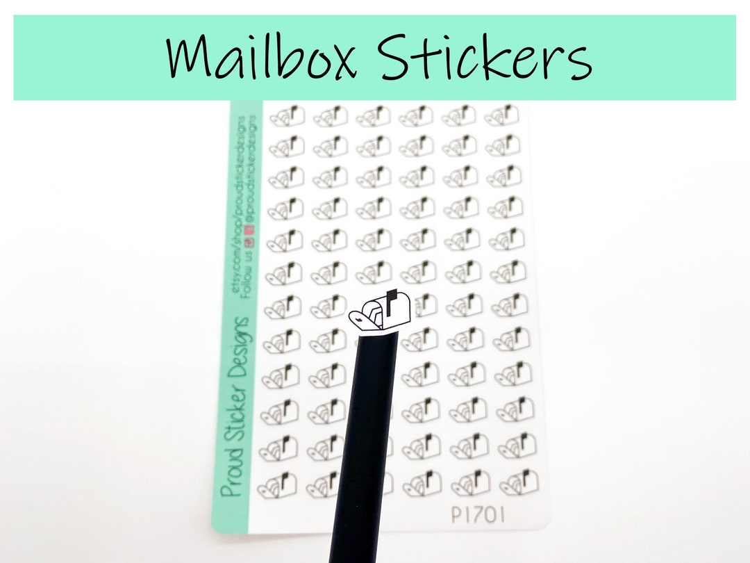 Mail Icon Stickers - Etsy