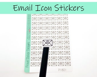 Email Stickers | Etsy