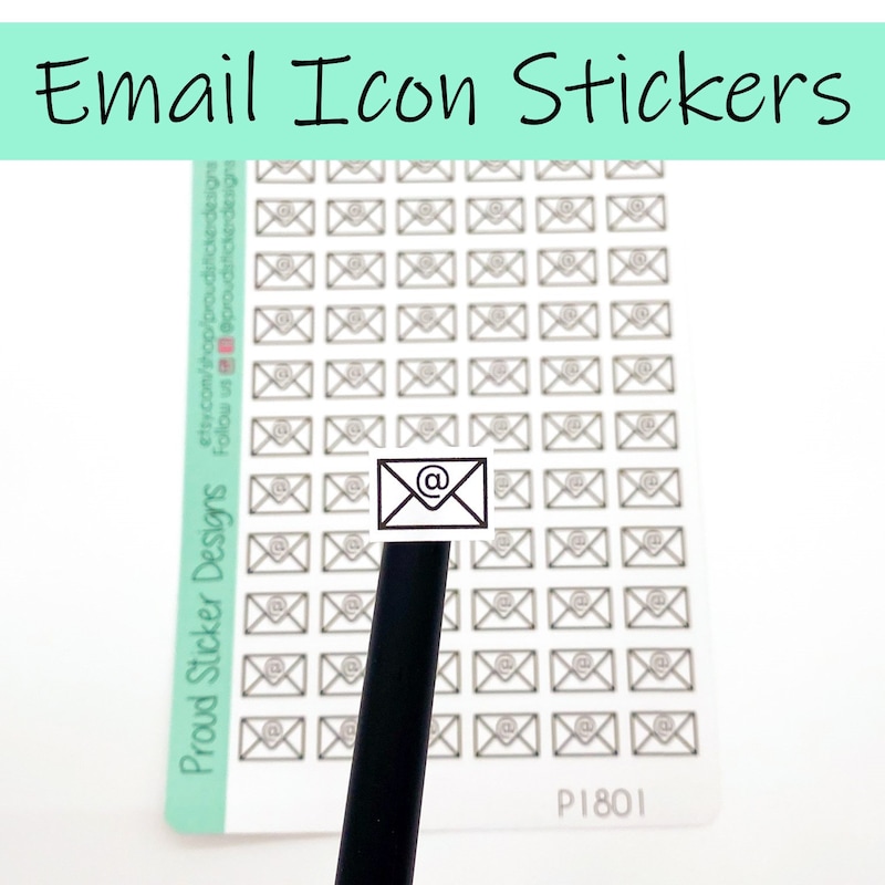 Email stickers - Etsy México