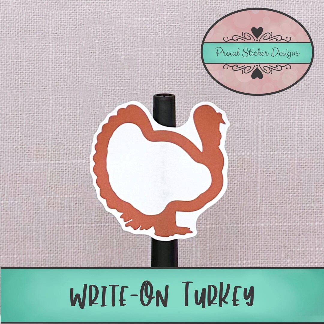 Write-on Turkeys and Date Covers - Etsy