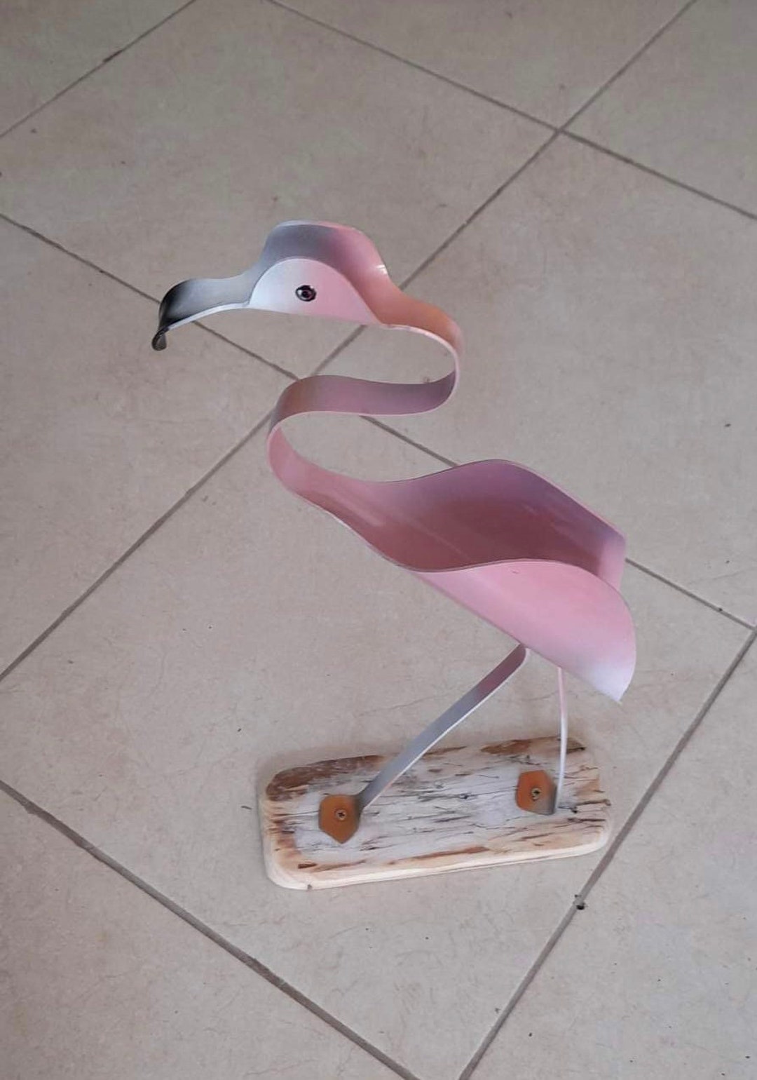 Pink Flamingo Ornament With Free Shipping Pvc Pipe Flamingo - Etsy
