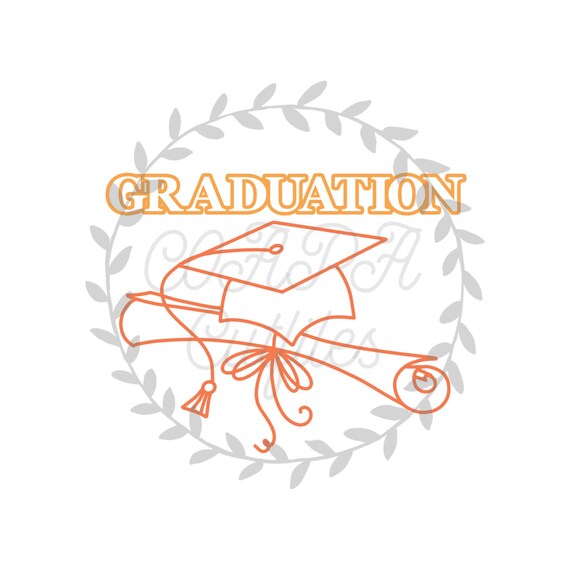 Graduation Cut File SVG. PDF. Png. | Etsy