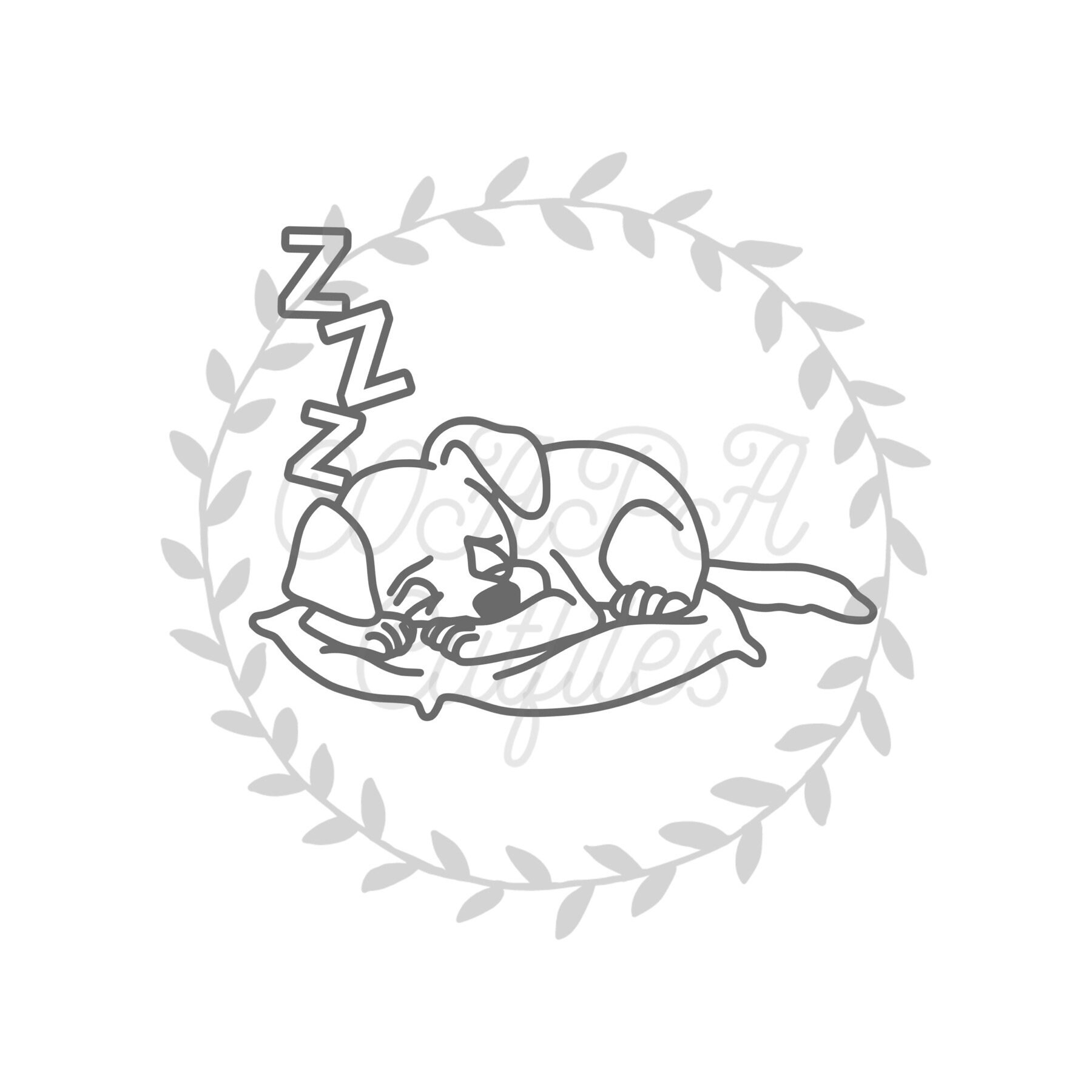 Zzz Cut File SVG. PDF. png. | Etsy