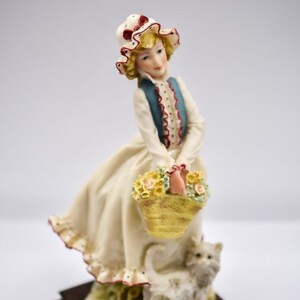 Vintage A. Belcari Signed Women With Cat, 19cm, Made in Italy - Etsy