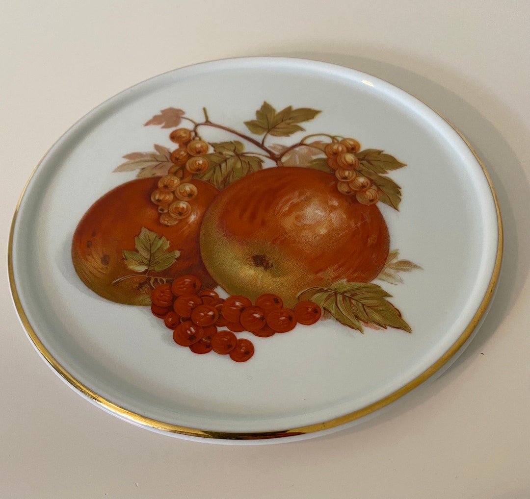 Furstenberg Dish West Germany Fruit Autumn Porcelain 15cm - Serving ...