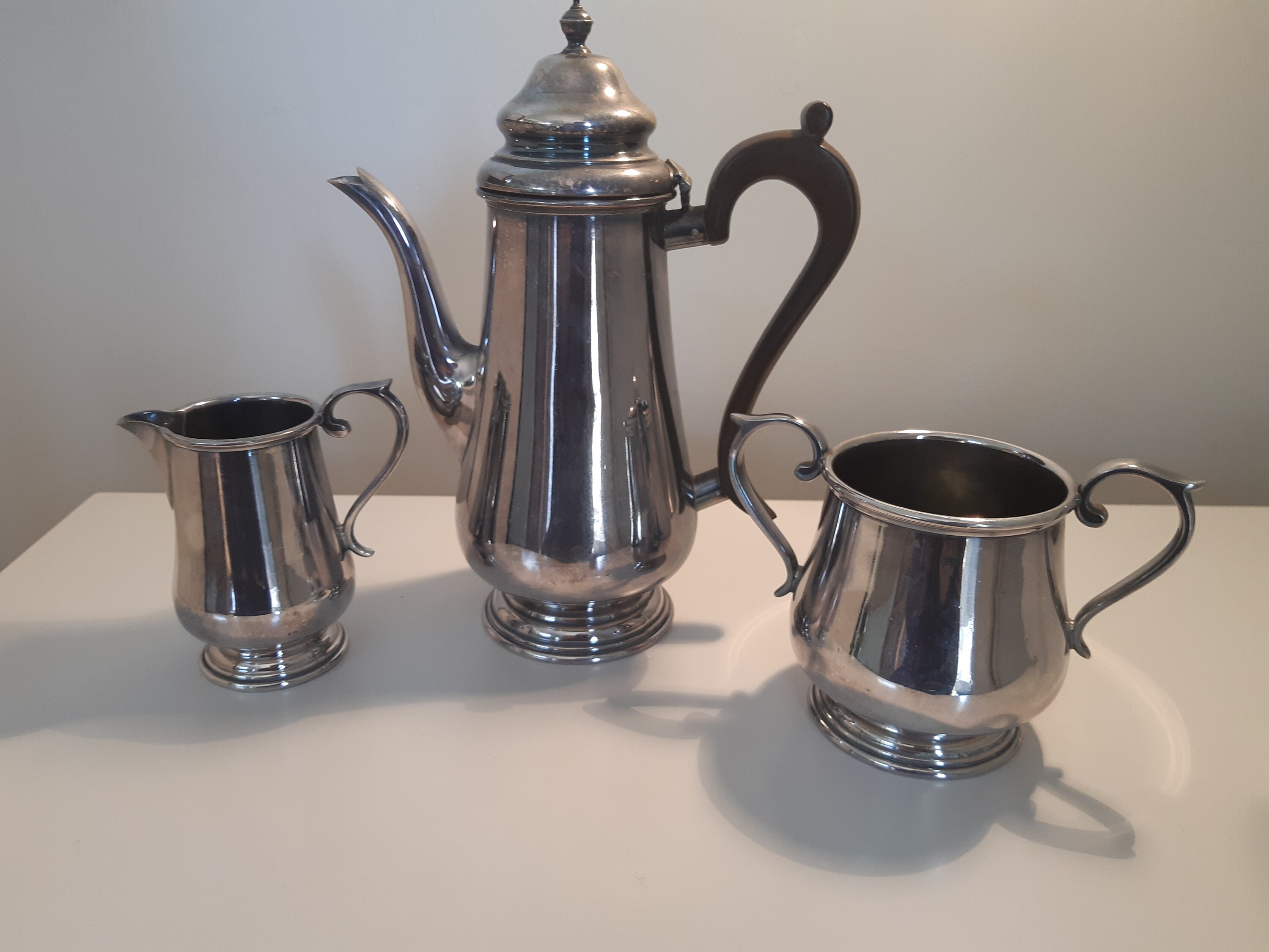 Antique 3 Piece EPNS Tea Set 1910 Including Sugar Bowl and - Etsy