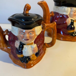 Porcelain Character Ware Set - Crown Devon John Smith Tea Pots X 3 - Etsy