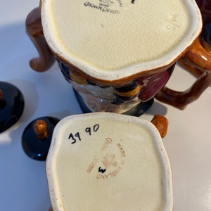 Porcelain Character Ware Set - Crown Devon John Smith Tea Pots X 3 - Etsy