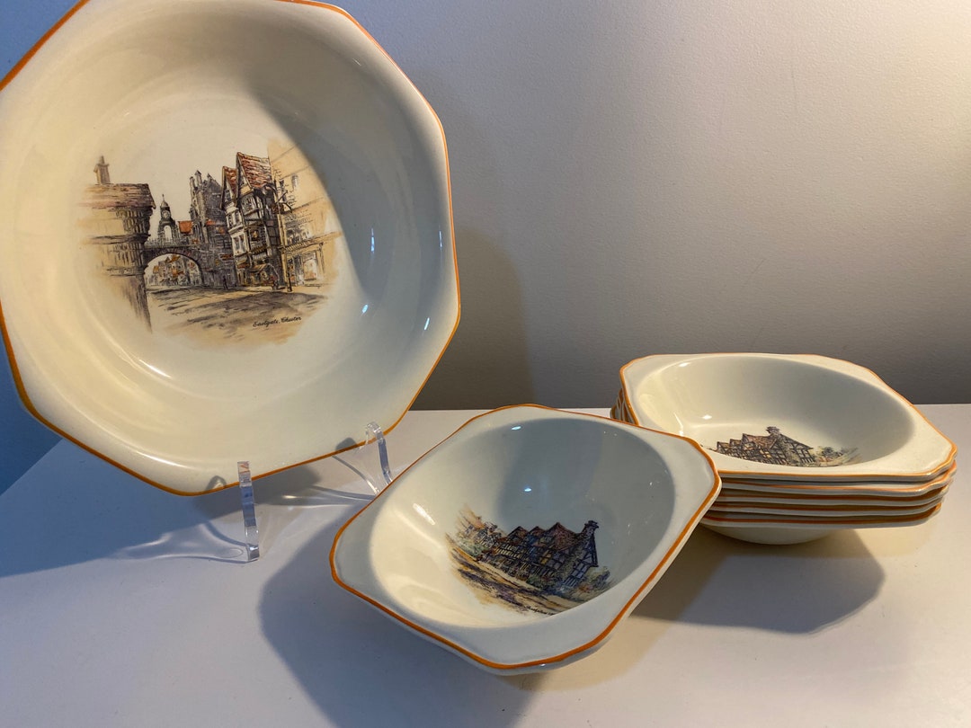 Shelton Ivory Old England Empire England, Ivoryware England 7 Piece - Etsy