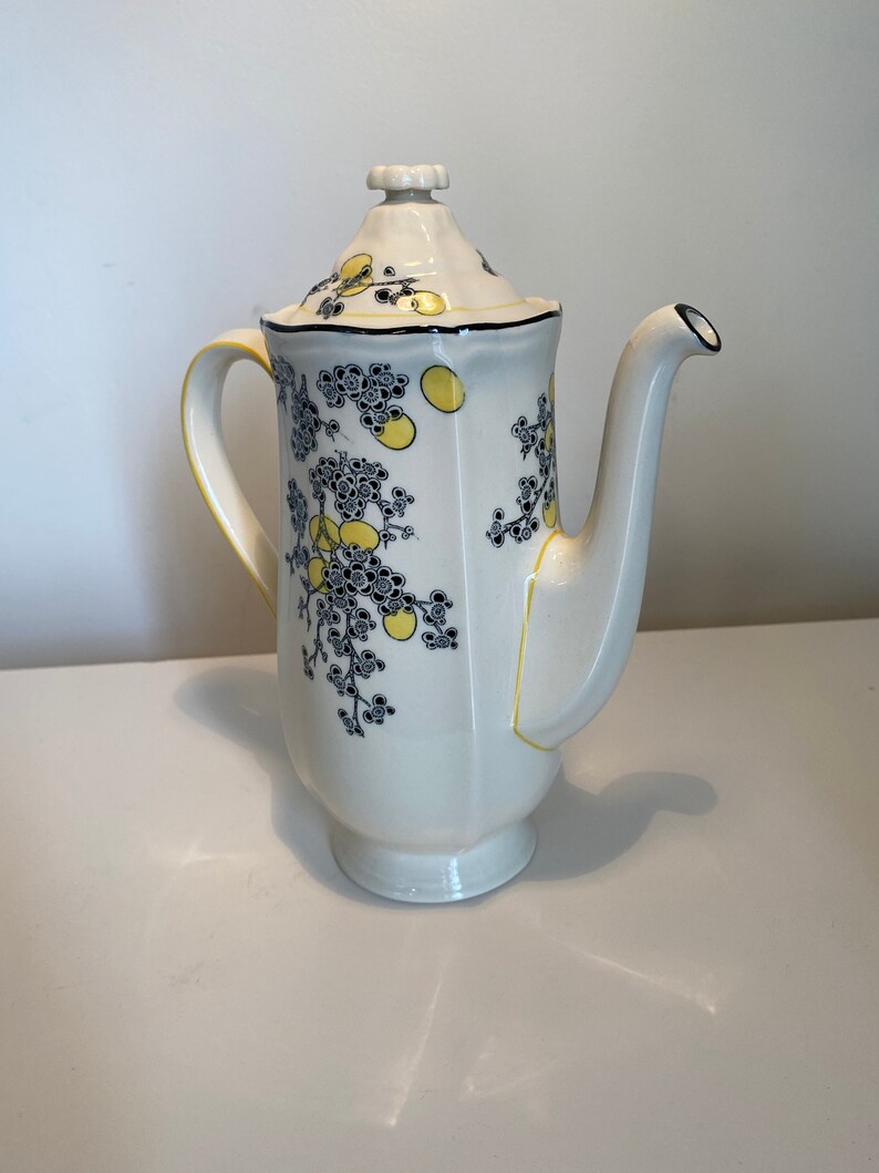 Antique Royal Doulton 1930s Carnival Design Coffee Pot Art | Etsy