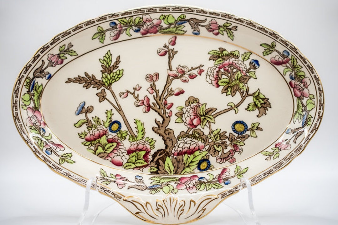 Alfred Meakin England Indian Tree Pattern 1960s Sandwich Plate ...