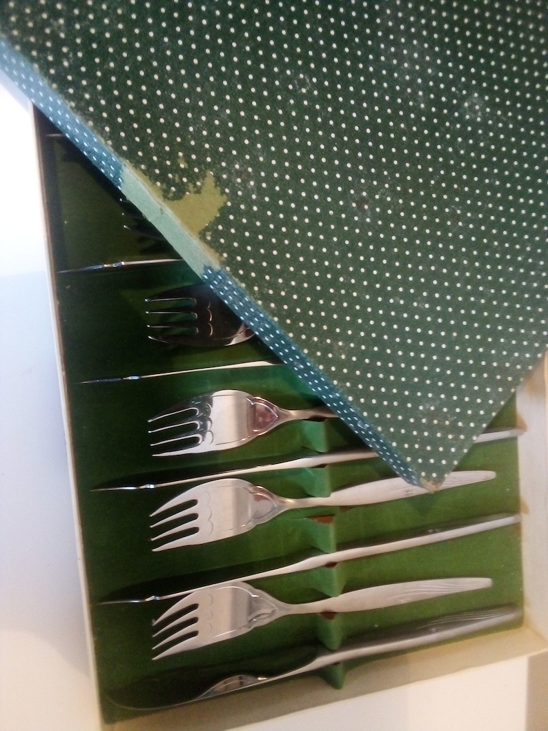 Vintage Mytton Rodd Grosvenor Fish Cutlery Set in Box - Etsy