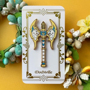 Weapons of Heroes Bundle 6 Enamel Pins Hard Enamel Pins Rpg-inspired ...