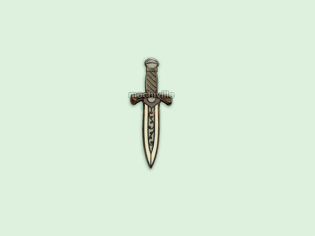 Common Dagger Enamel Pin | Hard Enamel Pin | Fantasy RPG Inspired - Etsy