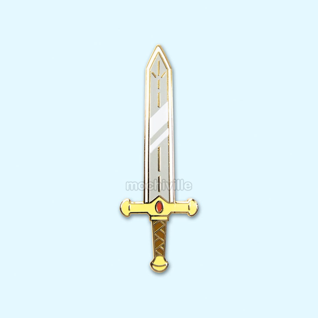 Common Sword Enamel Pin | Hard Enamel Pin | Lapel Pin | Fantasy Pin ...