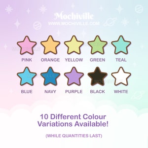 Mini Star Enamel Pin | Filler Pins | Small Enamel Pins | Yellow Orange ...