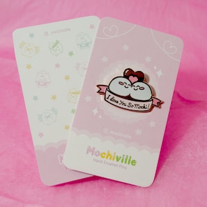 I Love You so Mochi Enamel Pin | Valentine's Day | Gift Idea | for Her ...