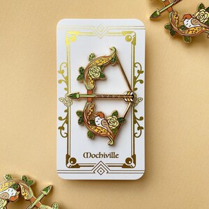 Weapons of Heroes Bundle 6 Enamel Pins Hard Enamel Pins Rpg-inspired ...