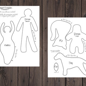 Poppet Magic: Voodoo Doll Sewing Pattern & Spell (printable Pages) - Etsy