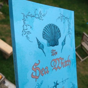 Sea Witch Book - Ocean Magic Grimoire Spell Book - Book of Shadows ...