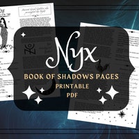NYX, Nyx in BLACK, Nyx Goddess, Goddess Nyx, Goddess of the Night ...