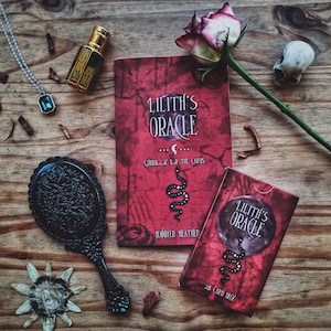 Lilith Oracle Deck: Goddess Cards for Shadow Work With Guidebook ...