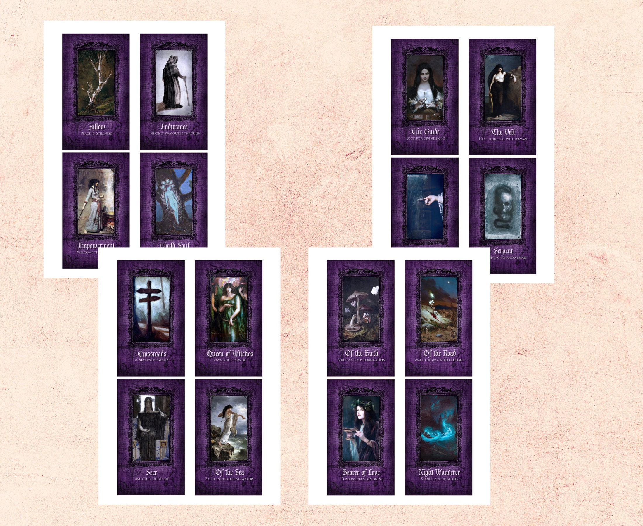 Hekate Oracle Cards: Shadow Work Deck & Book of Shadows (PDF) - Etsy