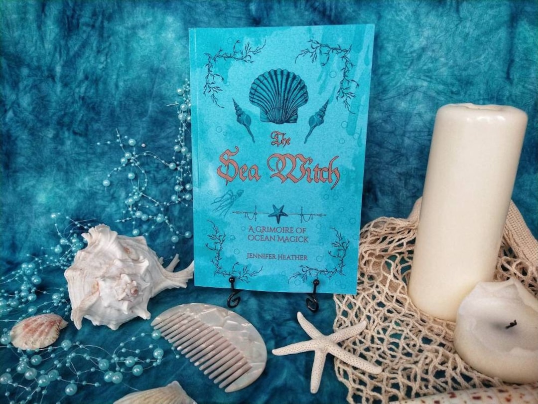 Sea Witch Book - Ocean Magic Grimoire Spell Book - Book of Shadows ...