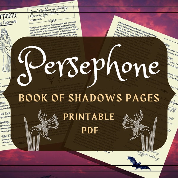 Persephone - Etsy