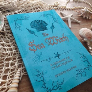 Sea Witch Book Ocean Magic Grimoire Spell Book Book of - Etsy UK