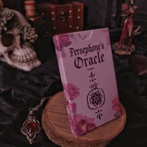 Persephone Oracle Deck Tarot Cards Goddess Oracle Witchy Gift Shadow ...